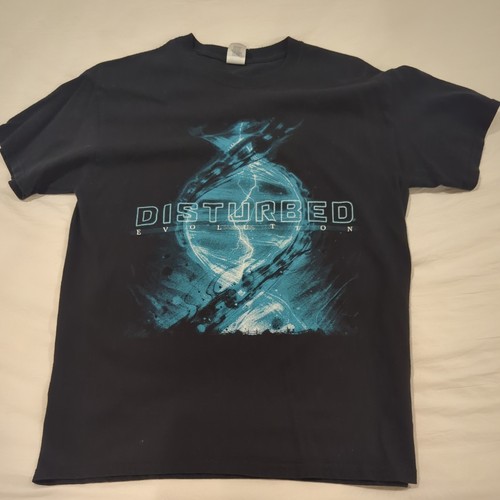 Disturbed Shirt Mens Medium Black Evolution 2019 Concert Tour Band Rock Metal | eBay