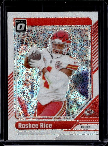 2024 Donruss Optic Rashee Rice White Sparkle #97 Chiefs | eBay