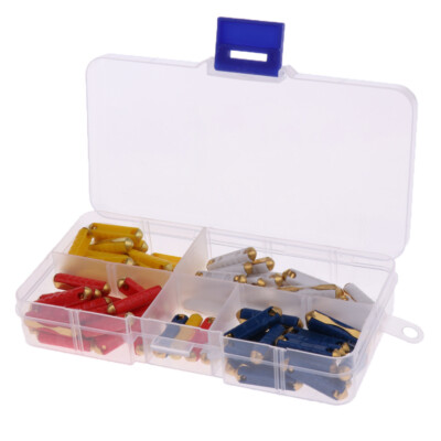 80 Pieces 5A 8A 16A 25A Car Ceramic Fuse Kit 23x5x5mm for Mercedes-Benz ...