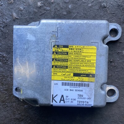 TOYOTA AVENSIS T270 2010 AIRBAG CONTROL MODULE ECU UNIT 89170-05250 ...