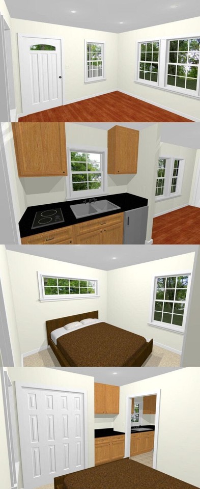 12x30 Tiny House -- 358 sq ft -- PDF Floor Plan -- Model 1A | eBay