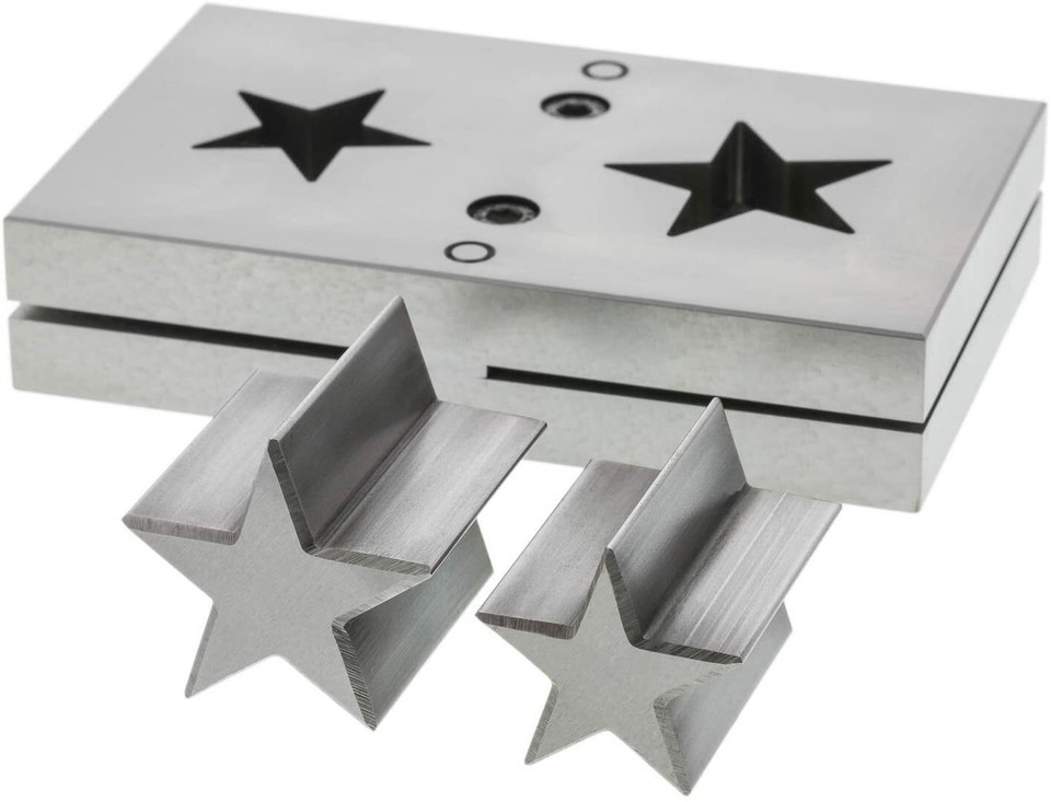 Beadsmith Star Jumbo Disc Cutter, 1.25 and 1.5 inch Metal Jewelry Craft ...