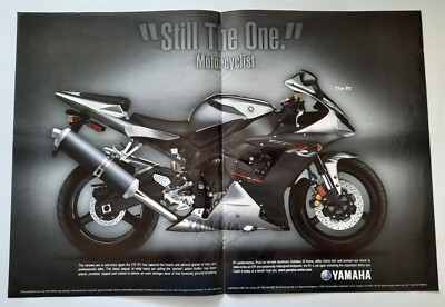 Vintage Poster 2002 Yamaha R1 Sportbike Superbike | eBay