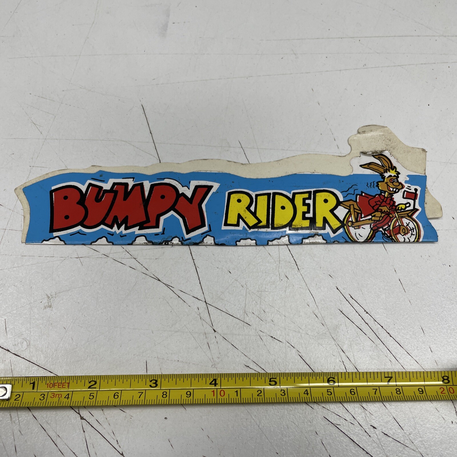 ORIGINAL BMX Bicycle NOS Old School Sticker Decal Warner Bros Bumpy ...
