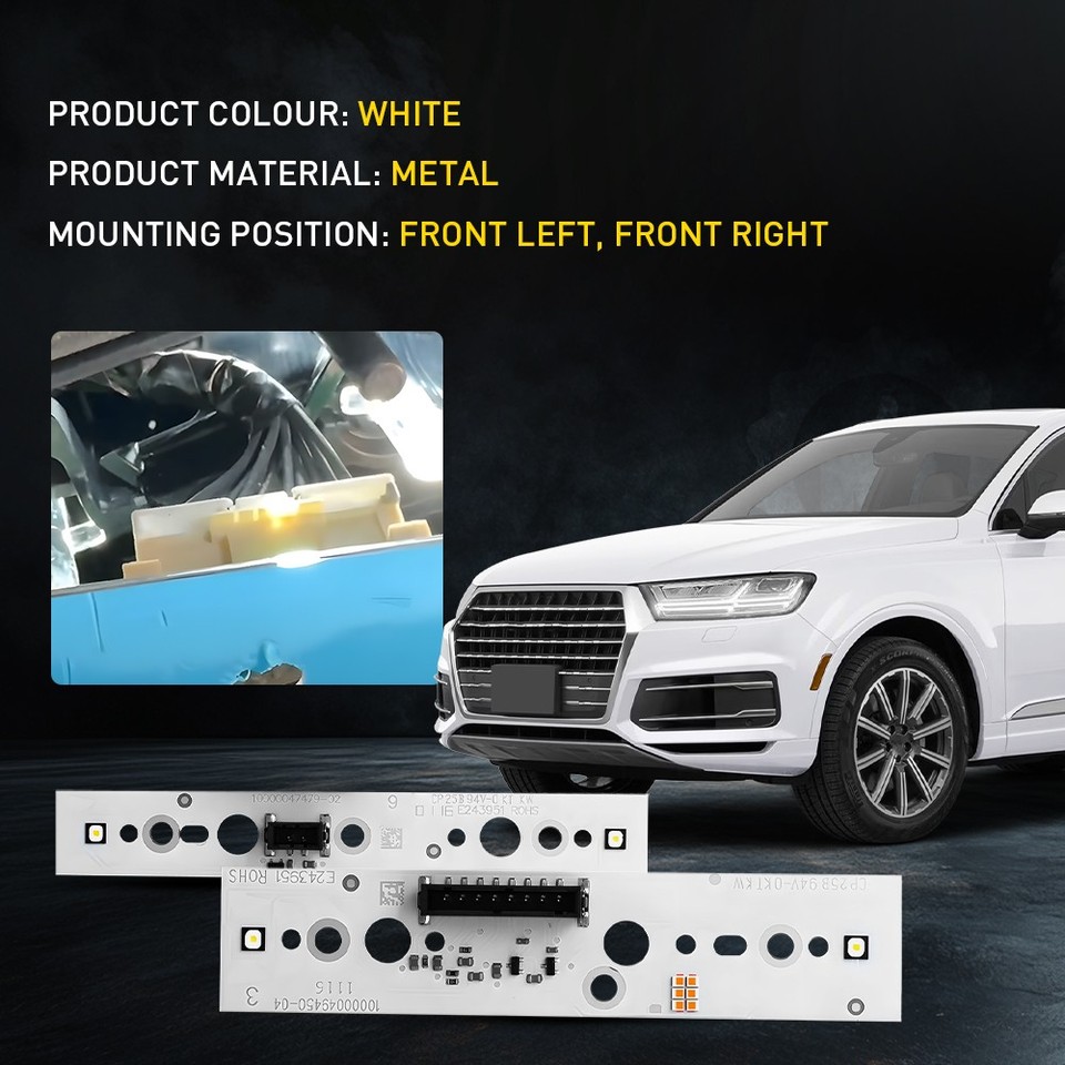 4-40X DRL LED Boards For 2017-2019 Audi Q7 Headlight Turn Signal Chip ...