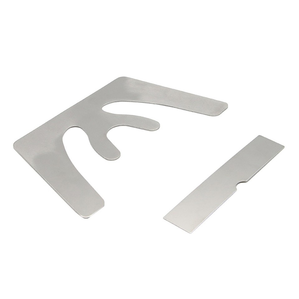 2 Pcs Stainless Steel Plate Fox Plane | eBay Australia