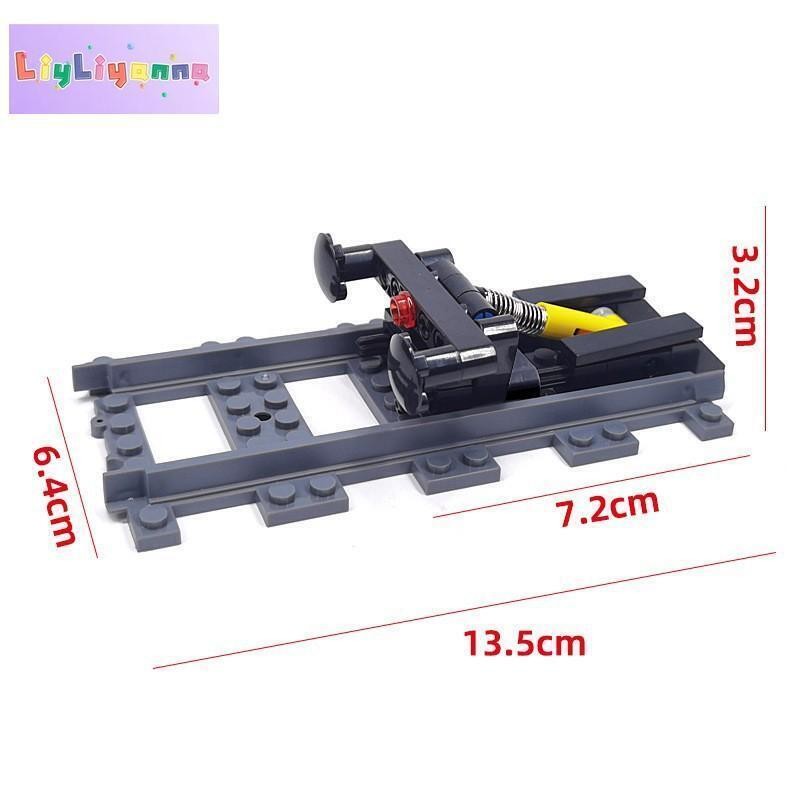 City Flexible Train Tracks Building Block, Train Track Pieces Track ...