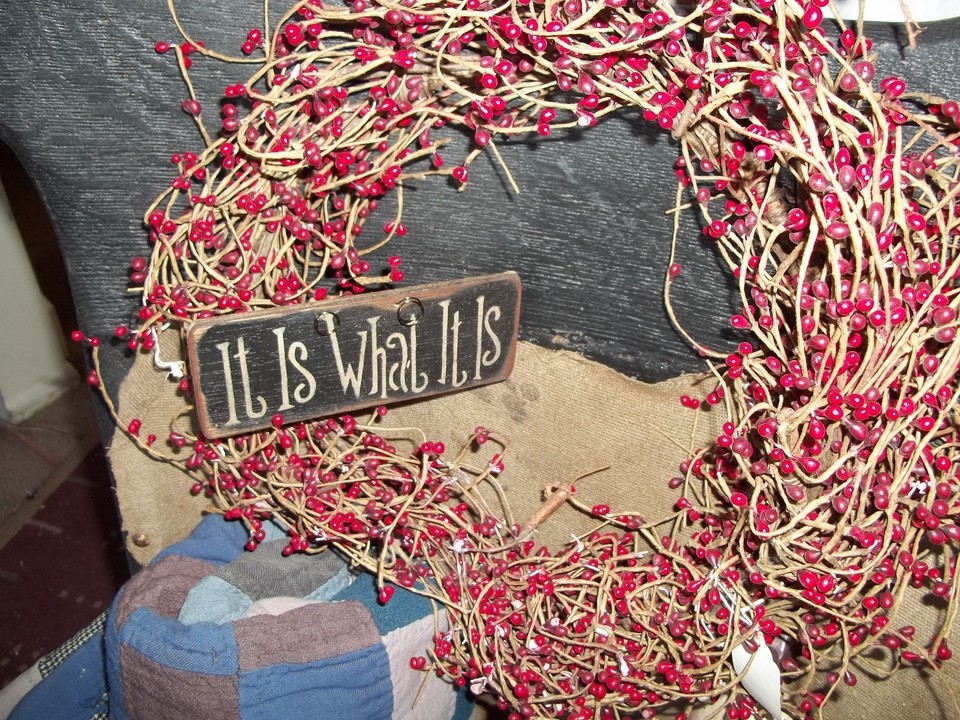 Primitive Custom Wood Wall Hanging Decor Signs for Wreath and Grapevine ...