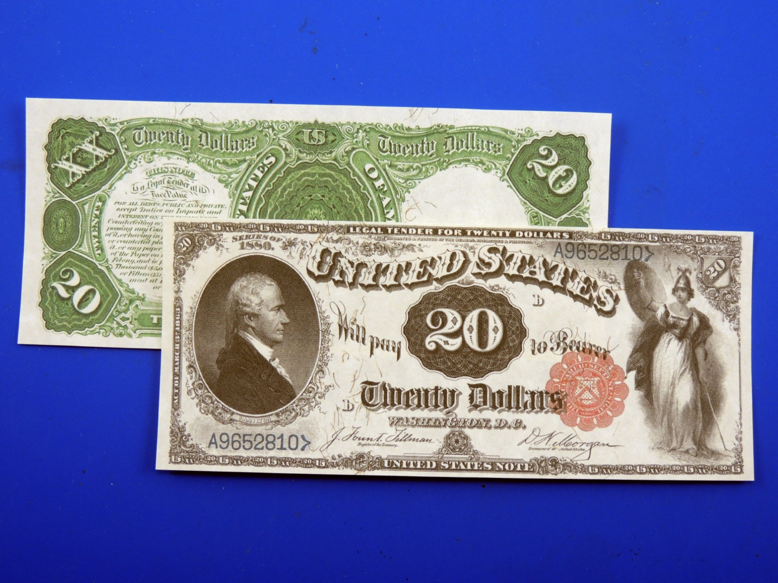Reproduction $20 1880 Legal Tenter Note US Paper Money Currency Copy | eBay