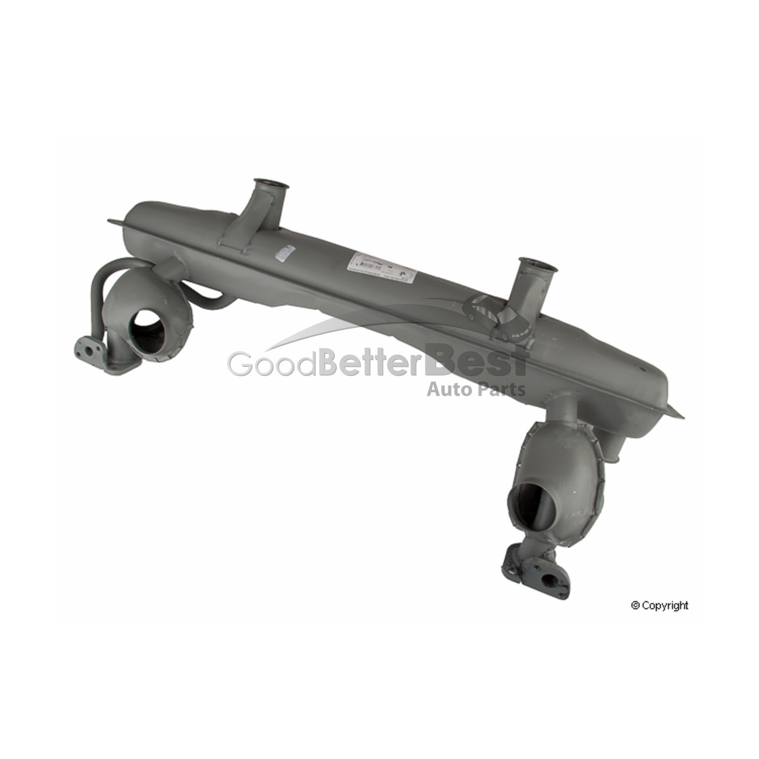One New Dansk Exhaust Muffler 8120600800 113251053BJ for Volkswagen VW ...