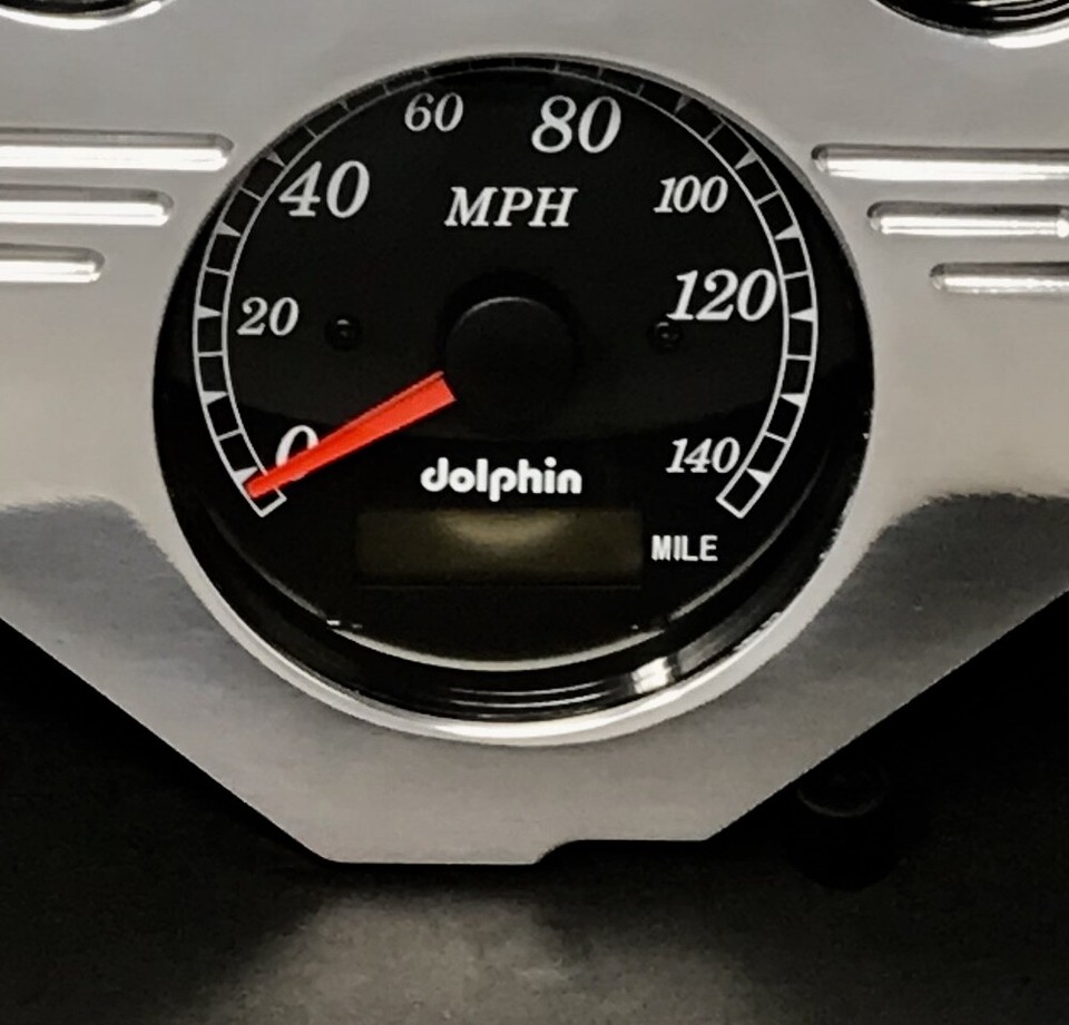 1955 1956 1957 1958 1959 Chevy Truck 5 Gauge GPS Dash Cluster Rear ...