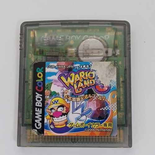 Nintendo Gameboy Color GBC Wario Land 3 Japan Import 2000 Region Free ...