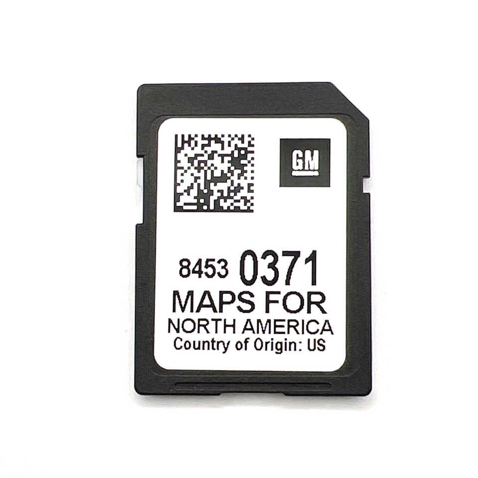 Genuine 2018-2020 GMC Chevrolet SD Card GPS Map Navigation OEM 84530371 ...