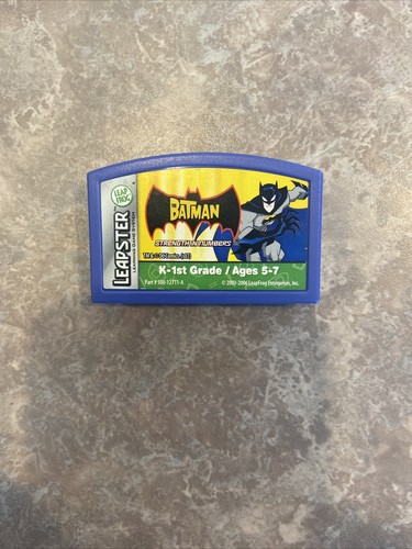 Leap Frog Leapster Game Cartridge Batman Strength In Numbers Learning ...