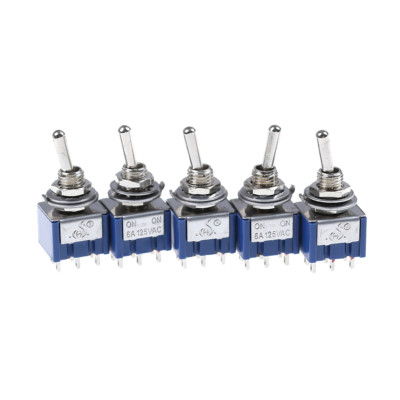 5PCS 6P T S 6A 125VAC 6 Pin DPDT ON-ON Mini T S Xg €0.99 jinjibank.jp