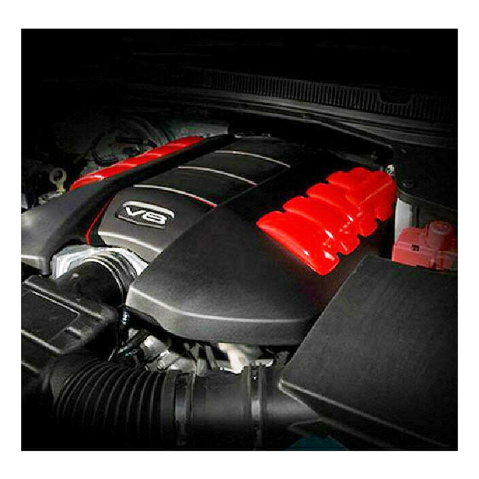 Genuine Holden Engine Cover Black Red VEVF Commodore SS V8 Chevrolet ...