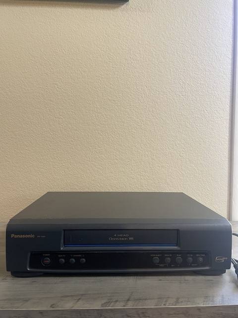 Panasonic PV-7401 VCR Plus 4 Head Omnivision Tested Black for sale ...