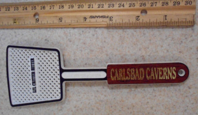 Carlsbad Caverns Fly Swatter Lil Critter Hitter Refrigerator Magnet USA ...