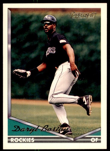 1994 Topps Gold. Daryl Boston Baseball Cards #106 | eBay