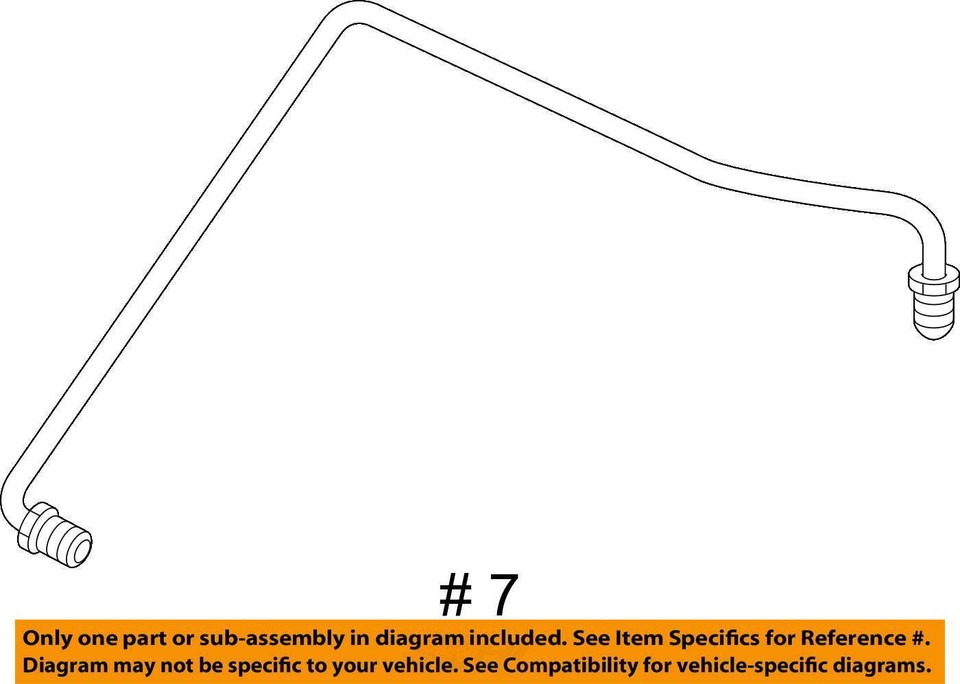 GM OEM 17-24 Envision Rear Suspension Axle Differential-Oil Pipe ...