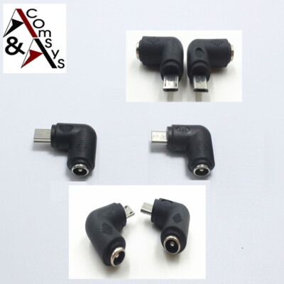 DC Stecker Adapter Buchse 5.5*2.1 mm auf micro USB Steckeradapter ...