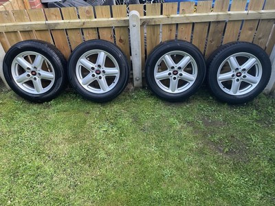 Genuine Mini style 124 alloy wheels with VG tyres: 9803720 - R60 R61 ...