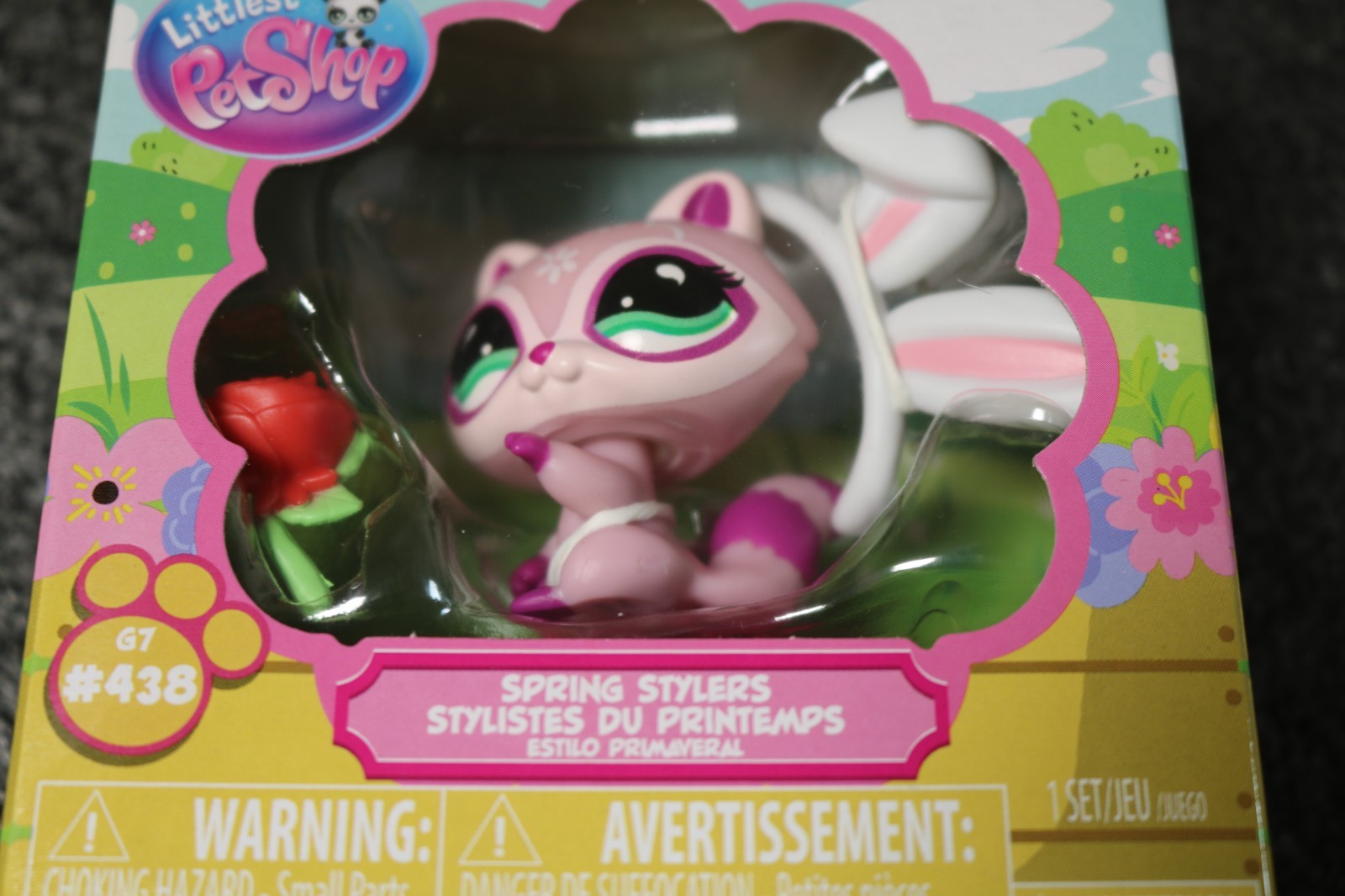 RACCOON #G7 #438 Easter Spring Stylers Authentic Littlest Pet Shop ...