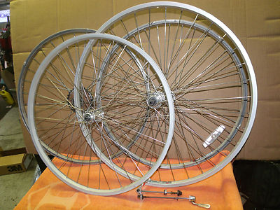 Weinmann wheels bent for parts (3) 24" and 26" shimano rear gears hubs ...