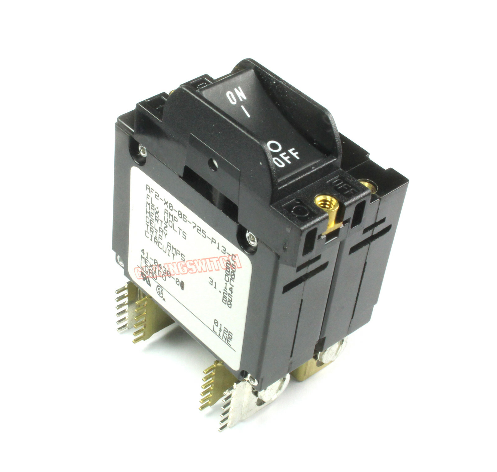 Carlilng Circuit Breaker Switch 2 Pole 225A 80VDC; A Series AF2-X0-06 ...