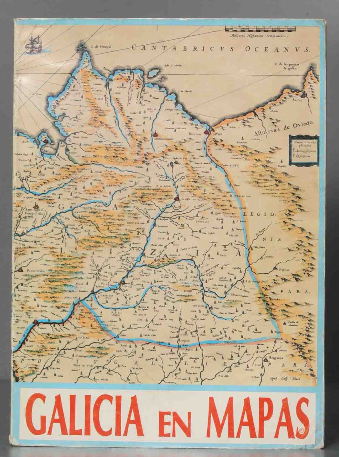 GALICIA EN MAPAS. CAEIRO. 1980 | eBay