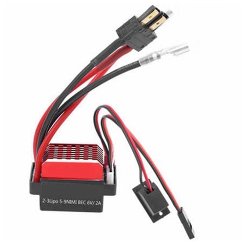 60A Étanche Brushed ESC Speed Controller Forward Reverse Brake pour 1/ ...
