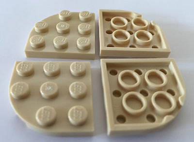 *NEW* 20 Pieces LEGO TAN 3x3 PLATE ROUND CORNER | eBay