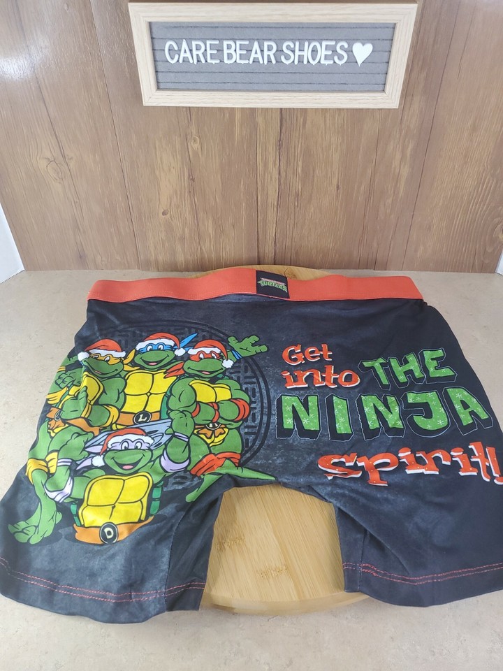 CRAZY BOXER Teenage Mutant Ninja Turtles Holiday Boxer Briefs Size ...