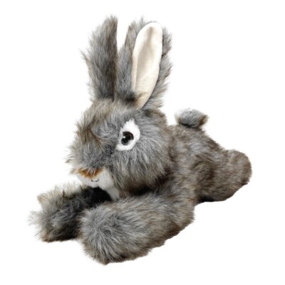 Original Simulation Rabbit Squeaky Dog Toys Play Chewing Teething Pet ...