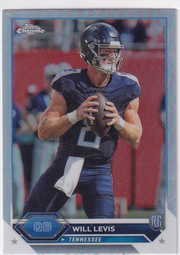 2024 Topps Composite NFL Football Topps Chrome No. 4 Will Levis Rookie ...