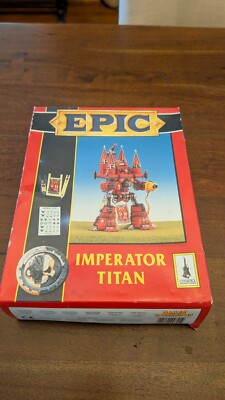 Rare Warhammer 40K Adeptus Titanicus Imperator Titan Plastic Model New ...
