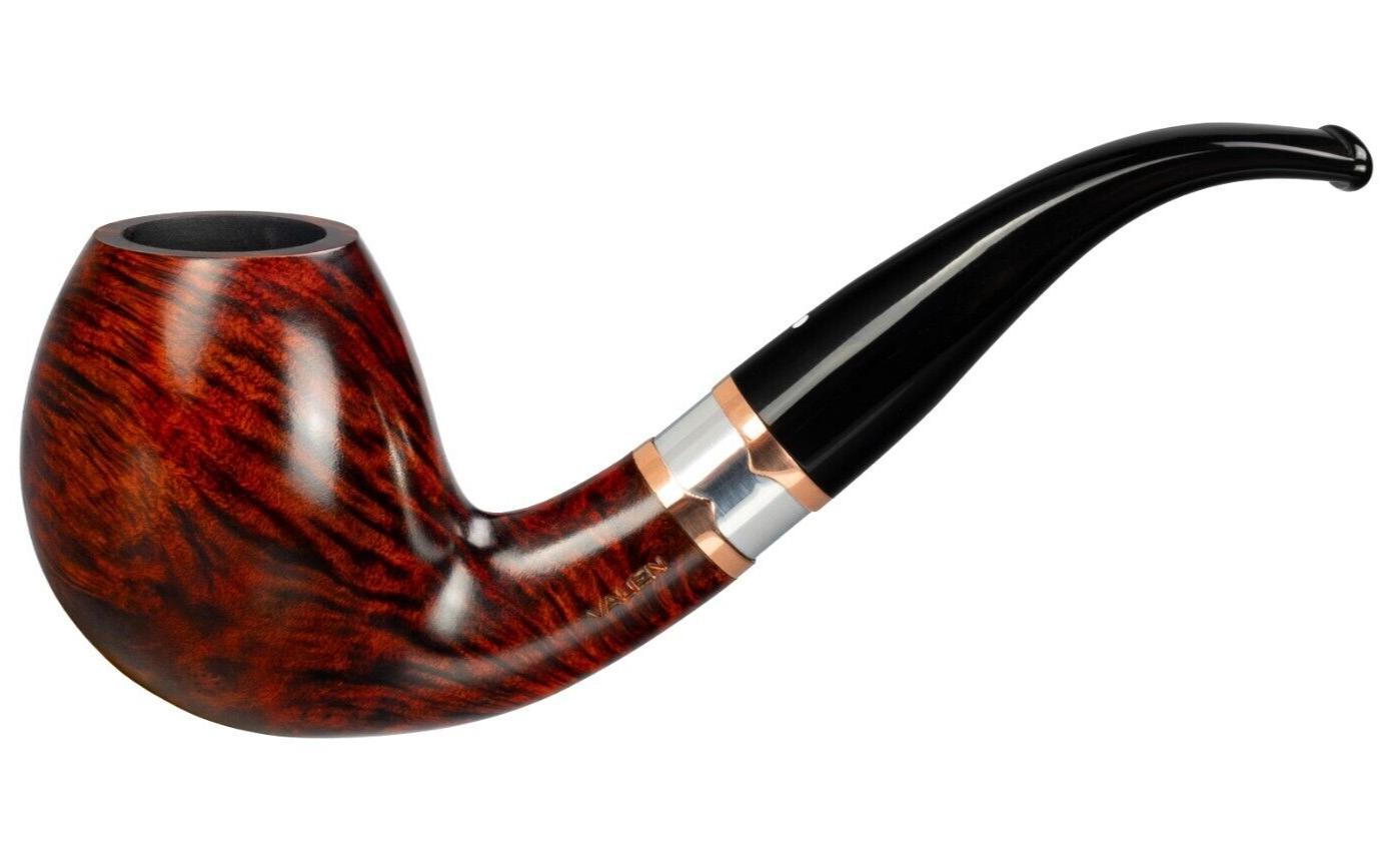 VAUEN "DALI" 173 BRIAR PIPE *WHITE DOT QUALITY GRAIN* w HIGH GLOSS ...