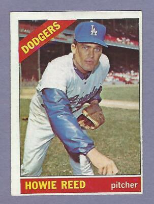 1966 Topps - #387 Howie Reed - Los Angeles Dodgers - ExMt | eBay