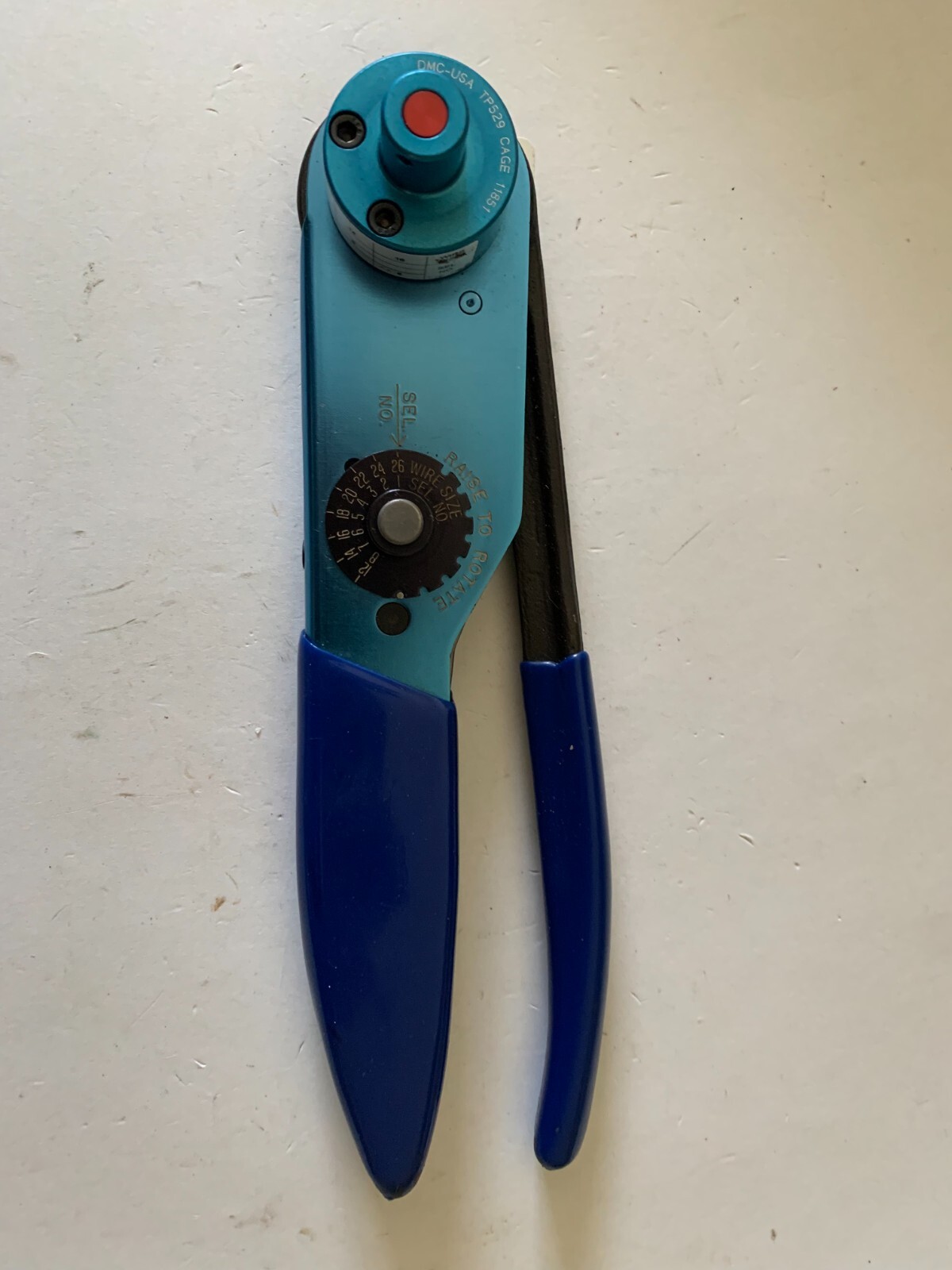 DMC Daniels AF8 M22520/1-01 Aviation Crimp Tool Crimper W/ TP529 ...