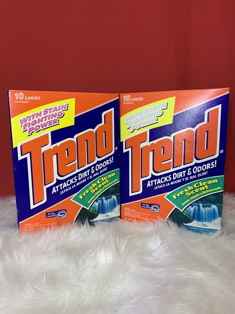 VINTAGE TREND Fresh Clean Scent Laundry Detergent Powder 24oz Unopened ...