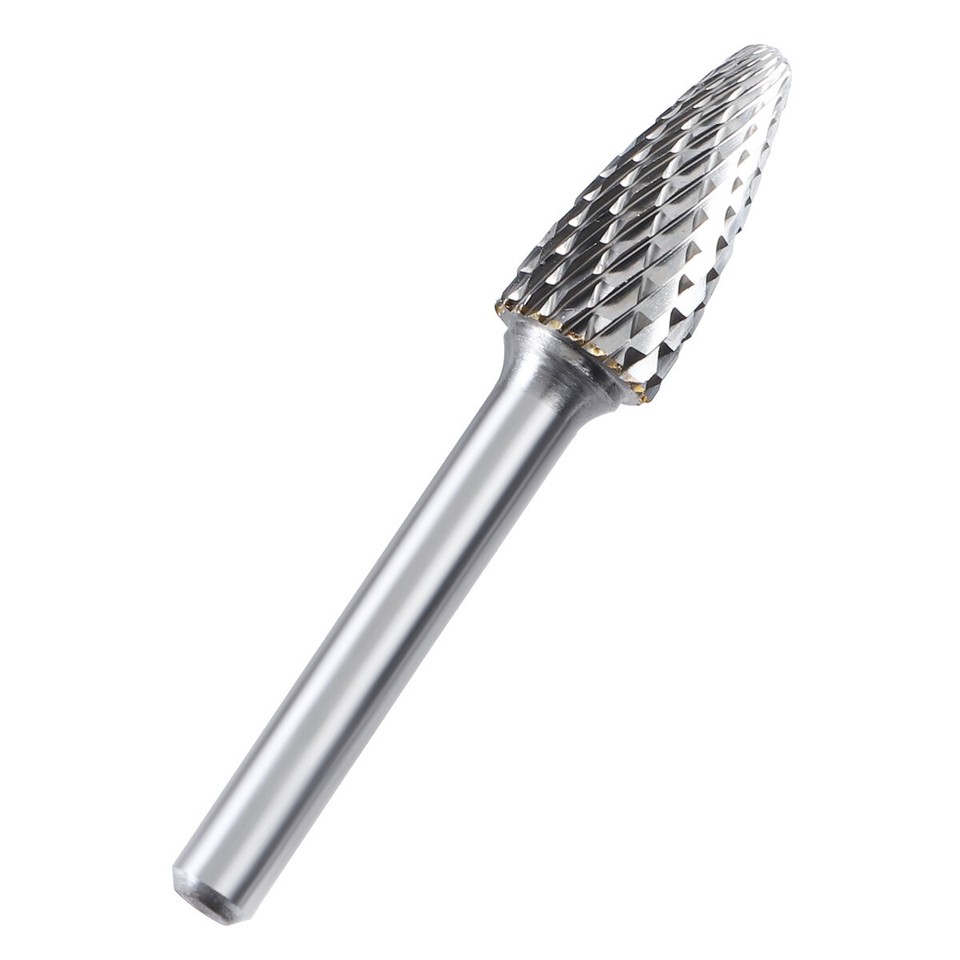 8x Double Cut Tungsten Carbide Burrs Rotary Burr Set 1/4" Shank Die ...