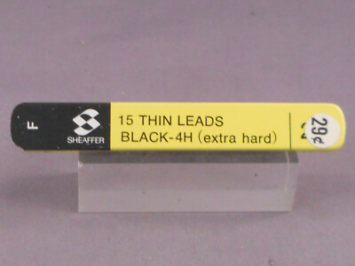 Sheaffer Vintage Long Thin 0.9mm Lead--4H- ---15 sticks--prepriced . 29 ...