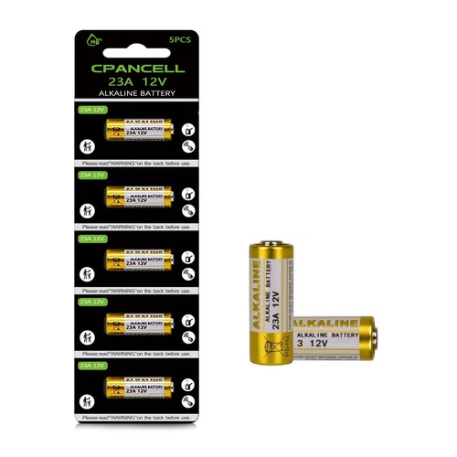 CPANCELL A23 23A 12V Alkaline Battery MN21/23 L1028f Alkaline 12Volts ...