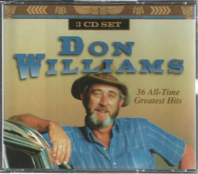 Don Williams CD, 36 All-Time Greatest Hits (1996, MCA, 3 CD Set) LIKE ...