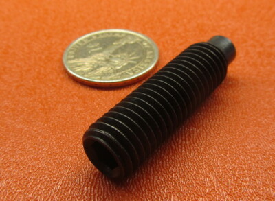 Steel 1/2 Dog Point Set Screws, Extended Tip, M12 x 1.75 x 45 mm Length ...
