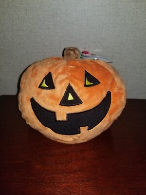 Ty Pluffies - Gilbert the Pumpkin Beanie Plush - Halloween - 2010 | eBay