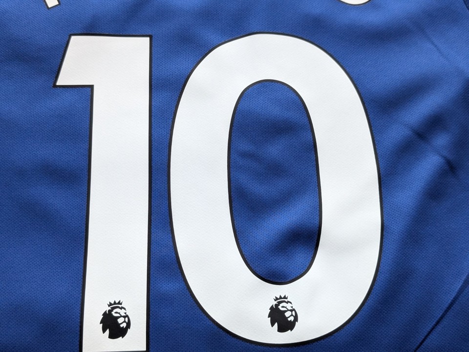 CHELSEA 2017/18 Home Shirt #10 HAZARD - Medium Authentic Nike Jersey | eBay