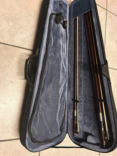 Cecilio Electric Solid Wood Violin with Ebony Fittings, Cut Out Extra ...