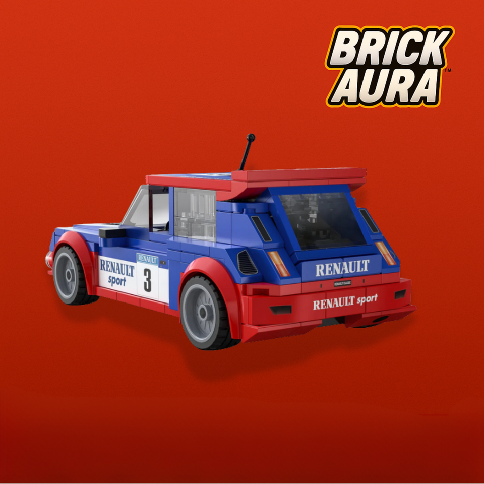 Renault Super 5 Turbo – Kit de construction – 308pcs - Comp. LEGO | eBay
