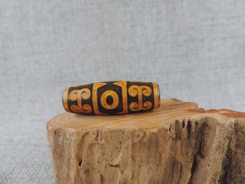 Ancient Tibetan Old Agate Dzi Beads Amulet for Pendant Bracelet Gzi ...